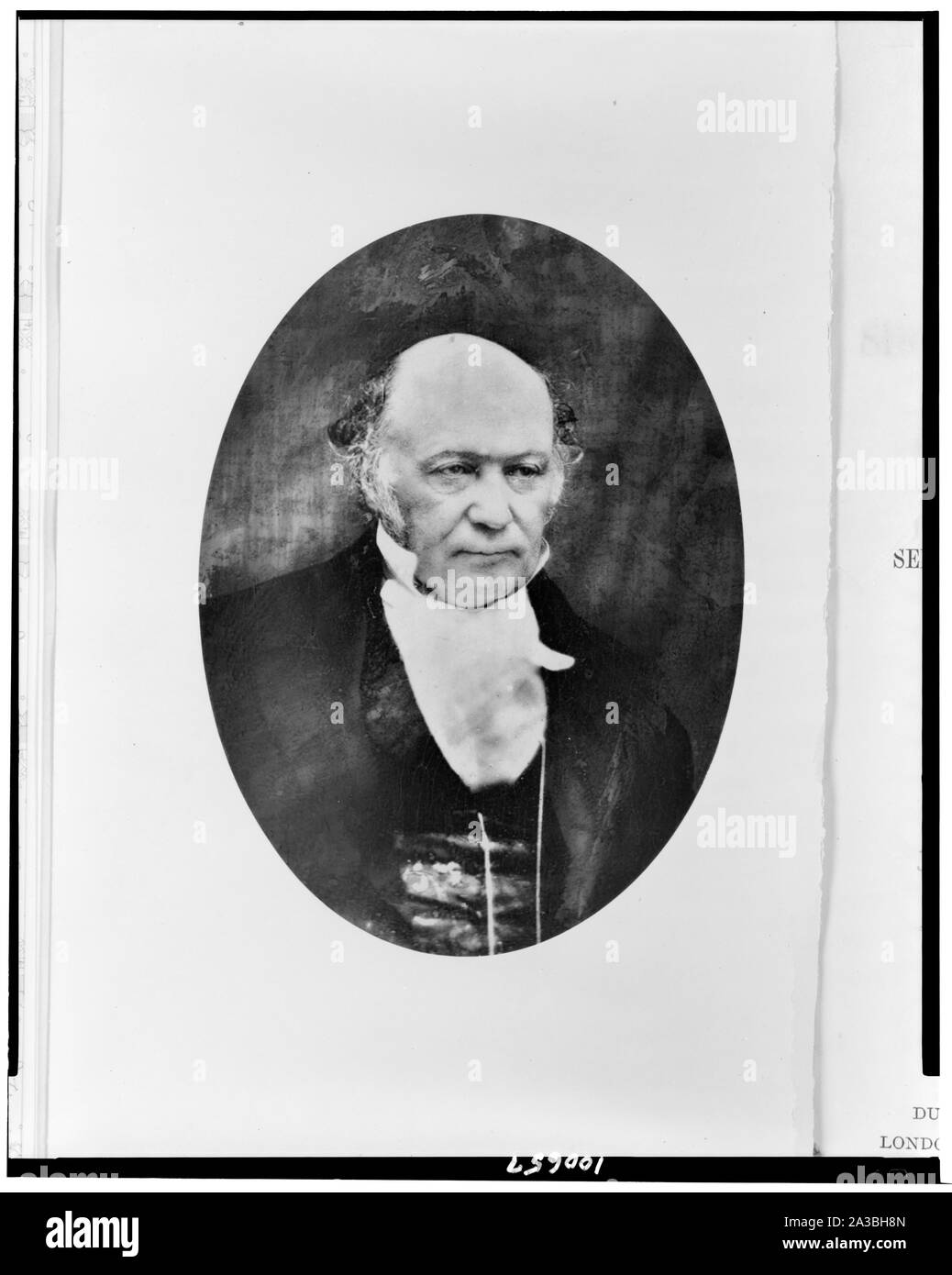 Sir William Rowan Hamilton, head-and-shoulders portrait, facing ...