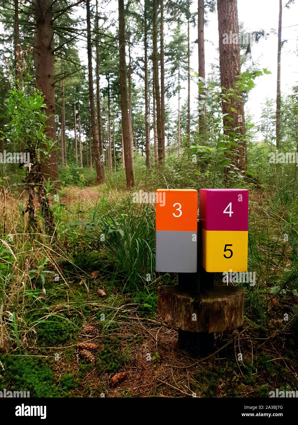 Jogging track sign hi-res stock photography and images - Alamy