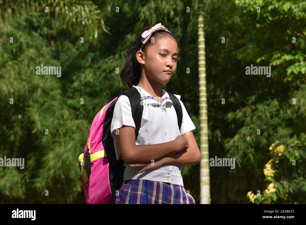 Philippines school girl hi-res stock photography and images - Alamy