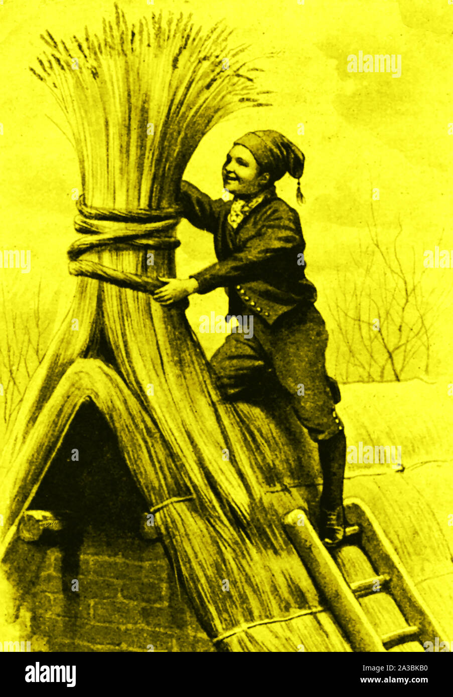 Denmark traditional costume hi-res stock photography and images - Alamy