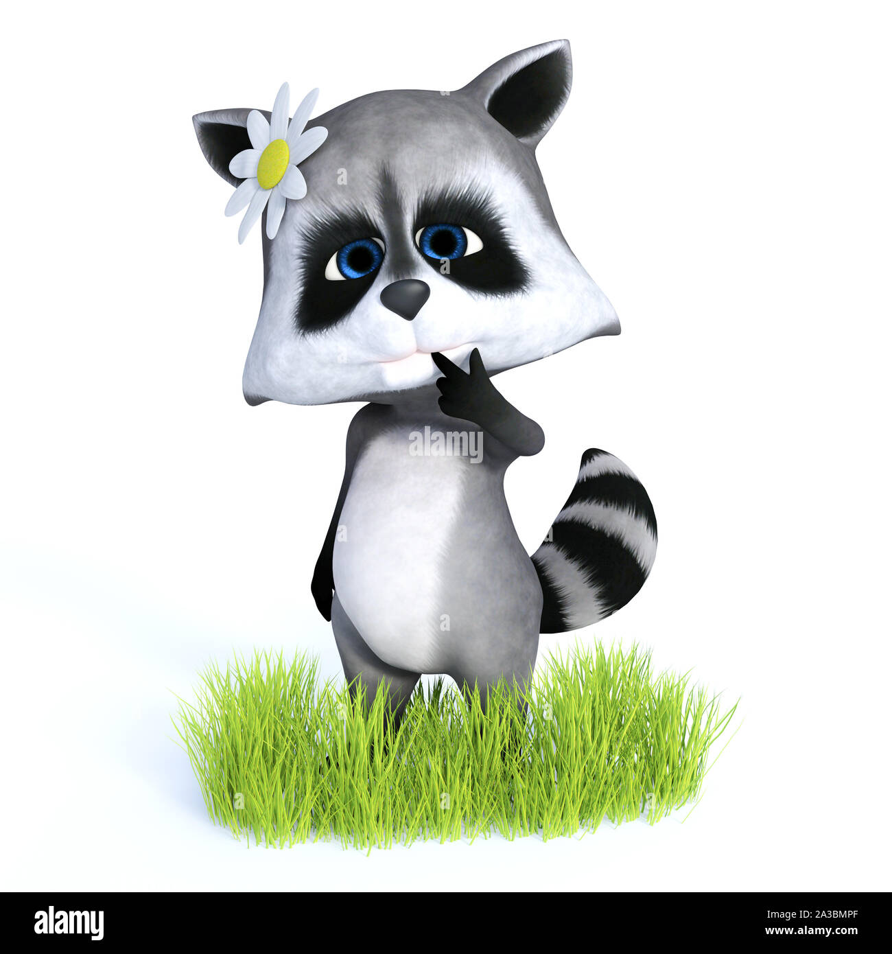 Cute cartoon raccoon hi-res stock photography and images - Alamy