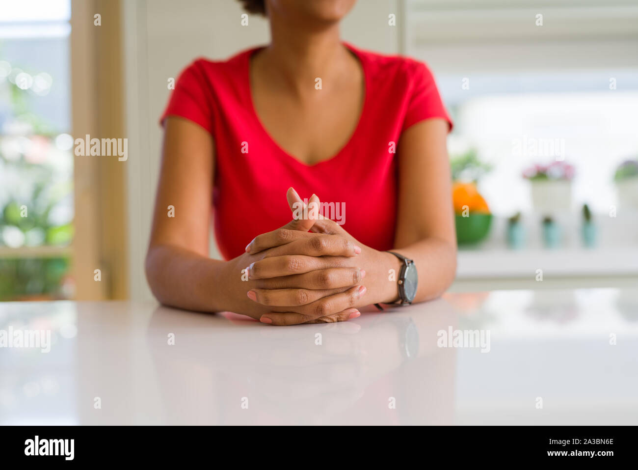 Hands african american intertwined hi-res stock photography and images ...