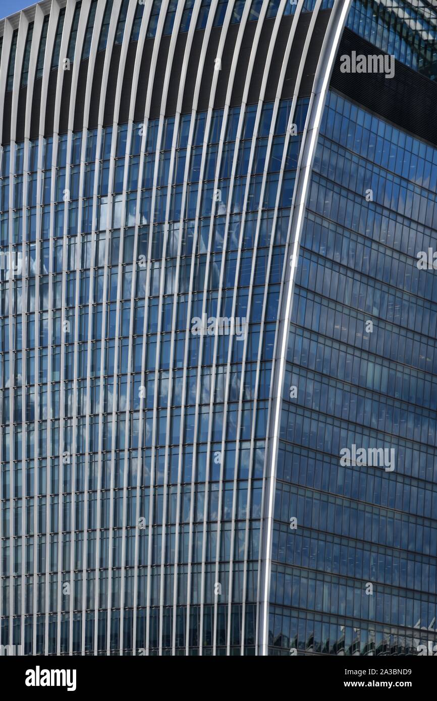 Close up cropped images of London sky scrapers Stock Photo - Alamy