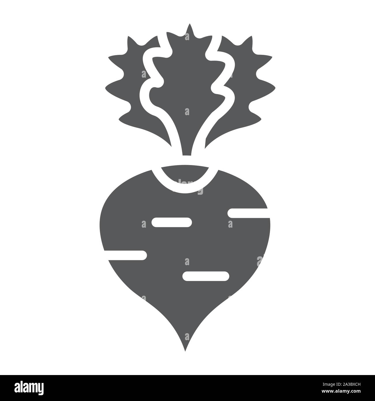 Radish glyph icon, fruits and vegetables, beetroot sign, vector ...