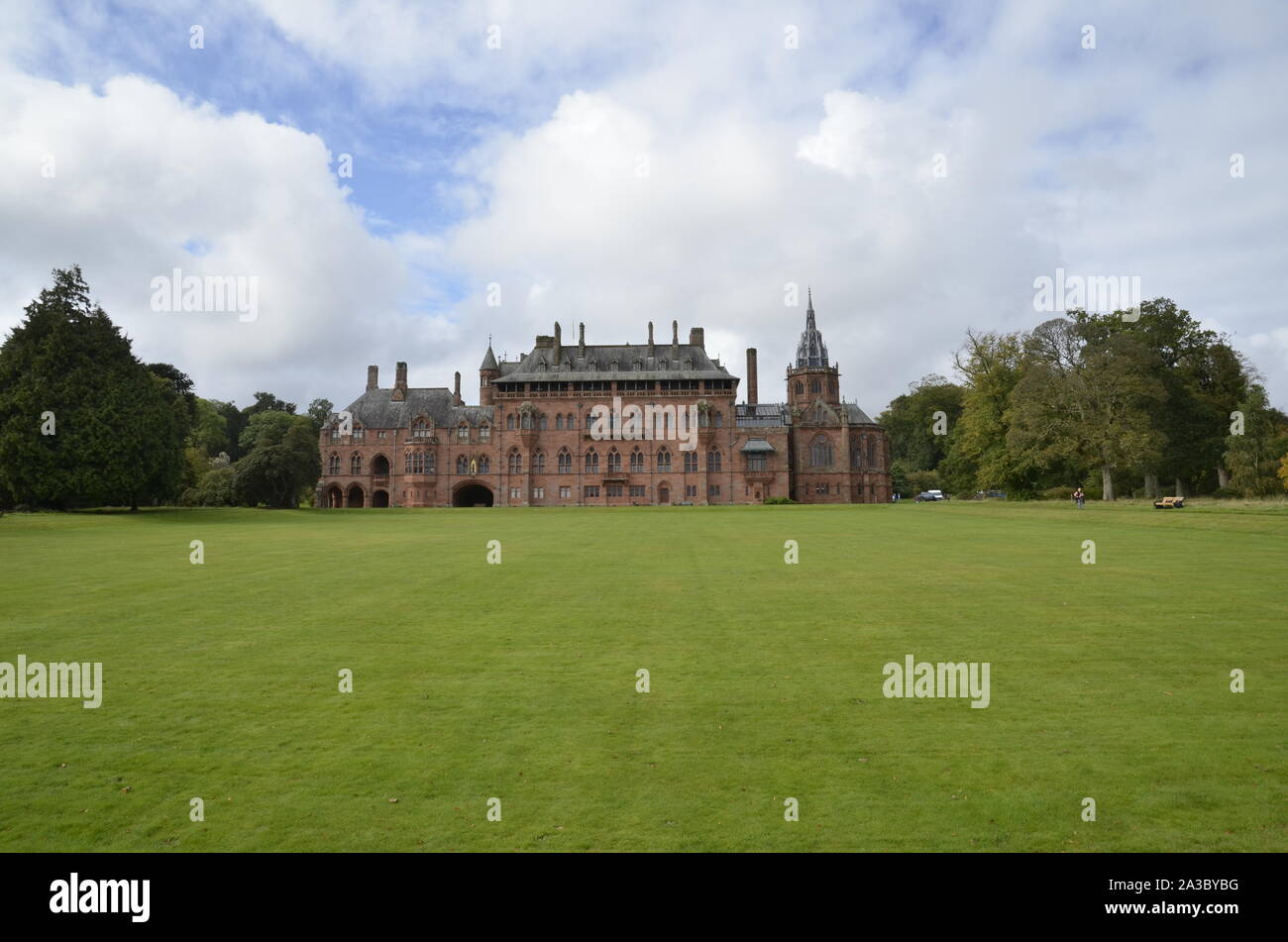 Mount Stuart, a stately home on the Scottish Island of Bute, built by ...