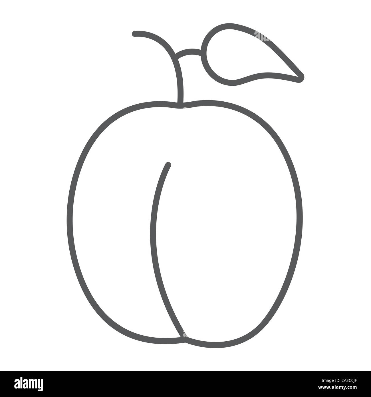 Plum app Stock Vector Images - Alamy