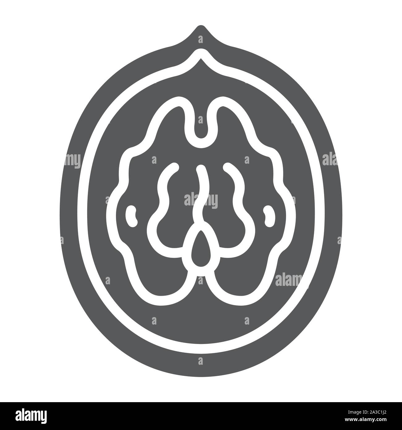 Walnut logo hi-res stock photography and images - Alamy