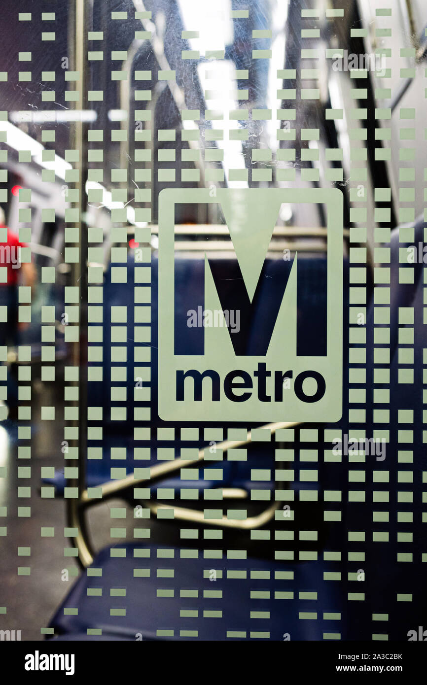 Washington DC, USA - June 9, 2019: Washington Metropolitan Area Transit ...