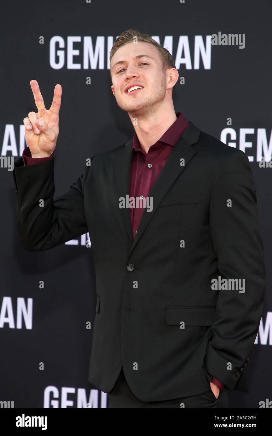 Hollywood, Ca. 6th Oct, 2019. Justin James Boykin, Paramount Pictures ...