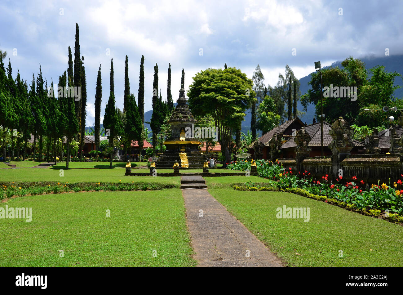 The view of the ancient temple in Asia Stock Photo - Alamy