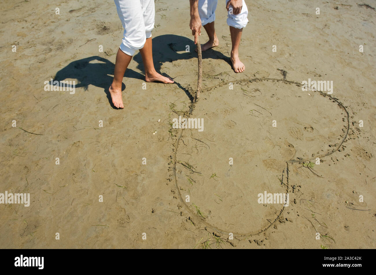 Beach canes hi-res stock photography and images - Alamy