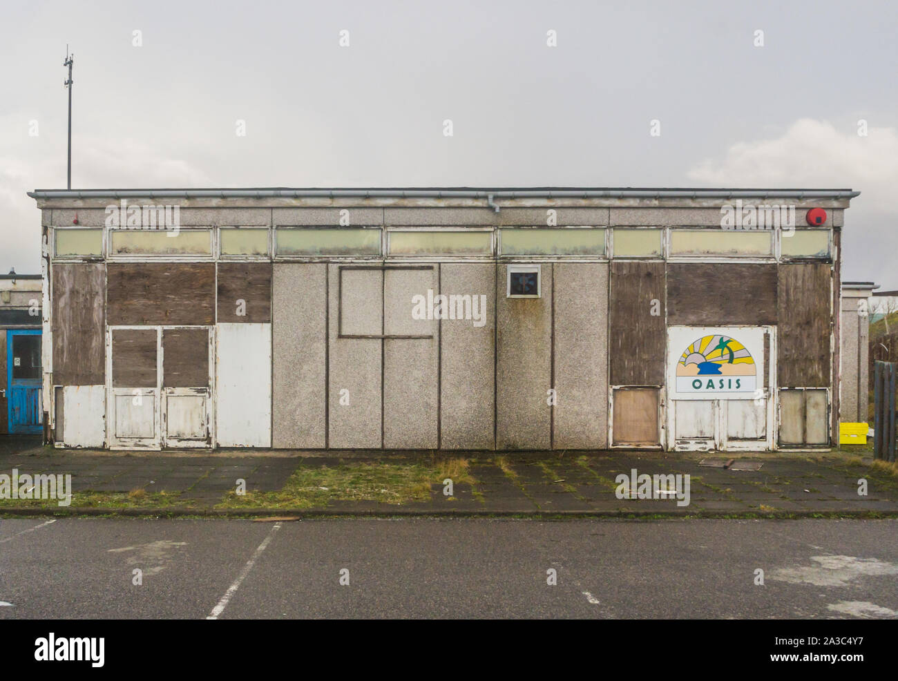 Oasis, Balivanich, Benbecula Stock Photo - Alamy