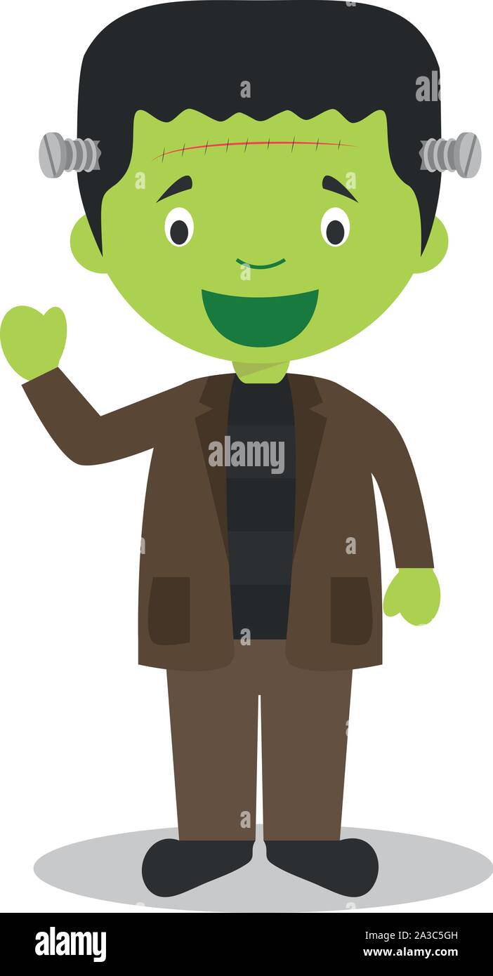 Cute Frankenstein Clipart