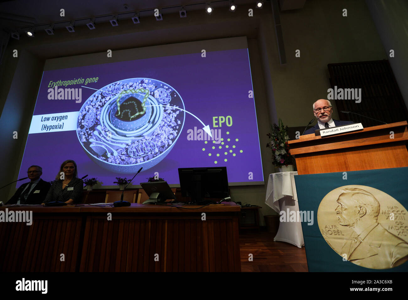 Peter ratcliffe nobel prize 2019 hi-res stock photography and images ...