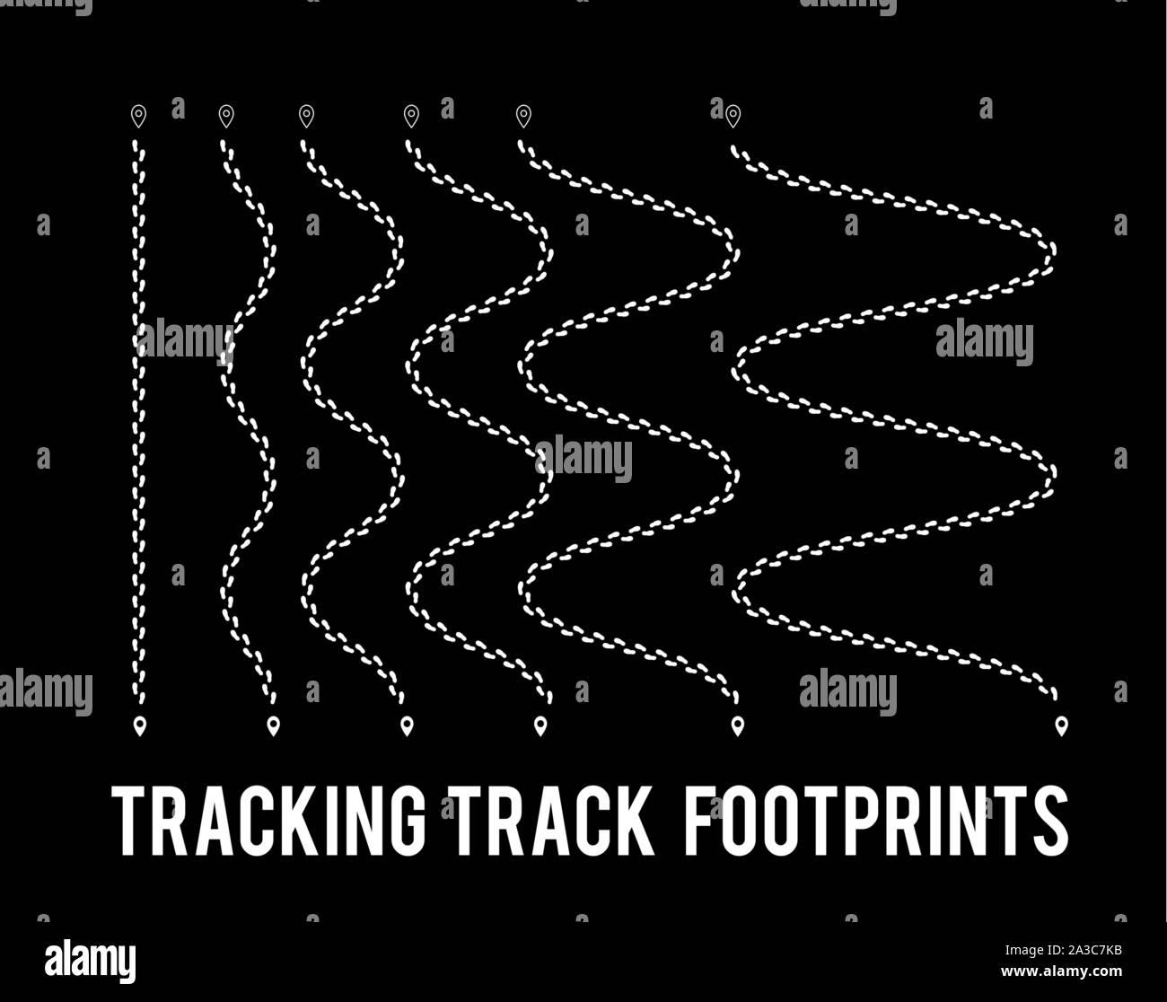 Steps paths Stock Vector Images - Alamy