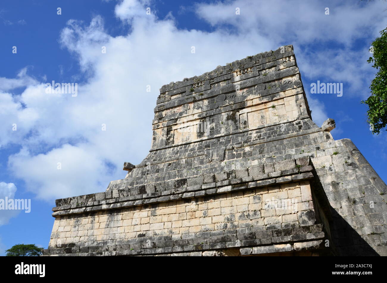 The view of the Chichen Itza in Mexico Stock Photo - Alamy