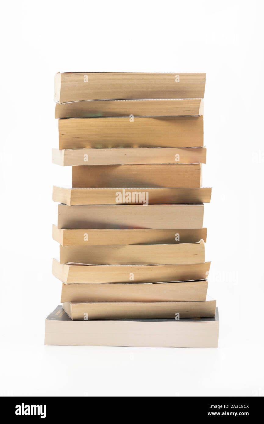 Pile of novels hi-res stock photography and images - Alamy