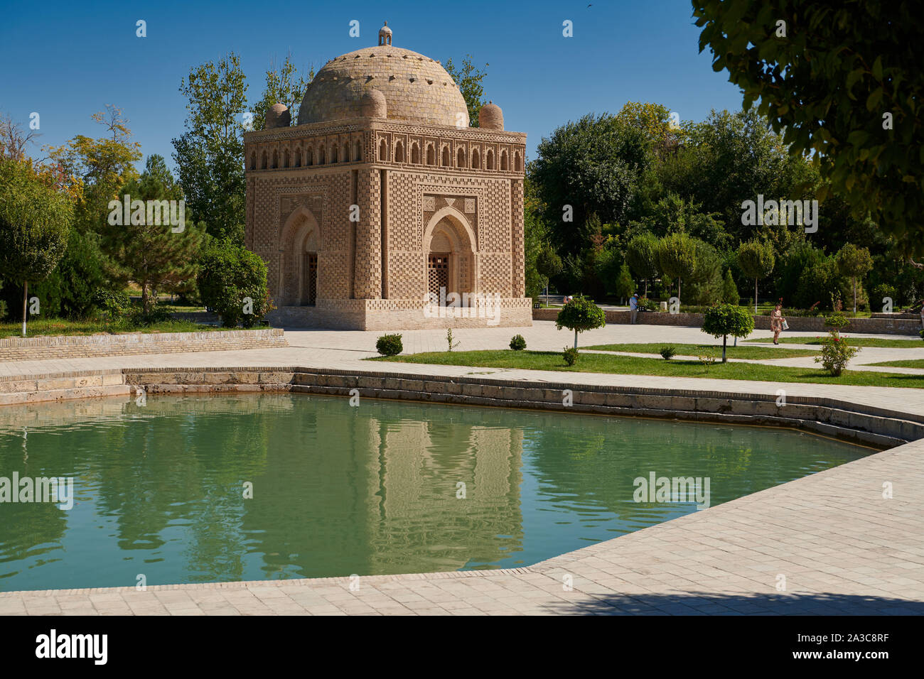 The Ismail Samani Mausoleum, Ismoil Somoniy maqbarasi, Bukhara ...