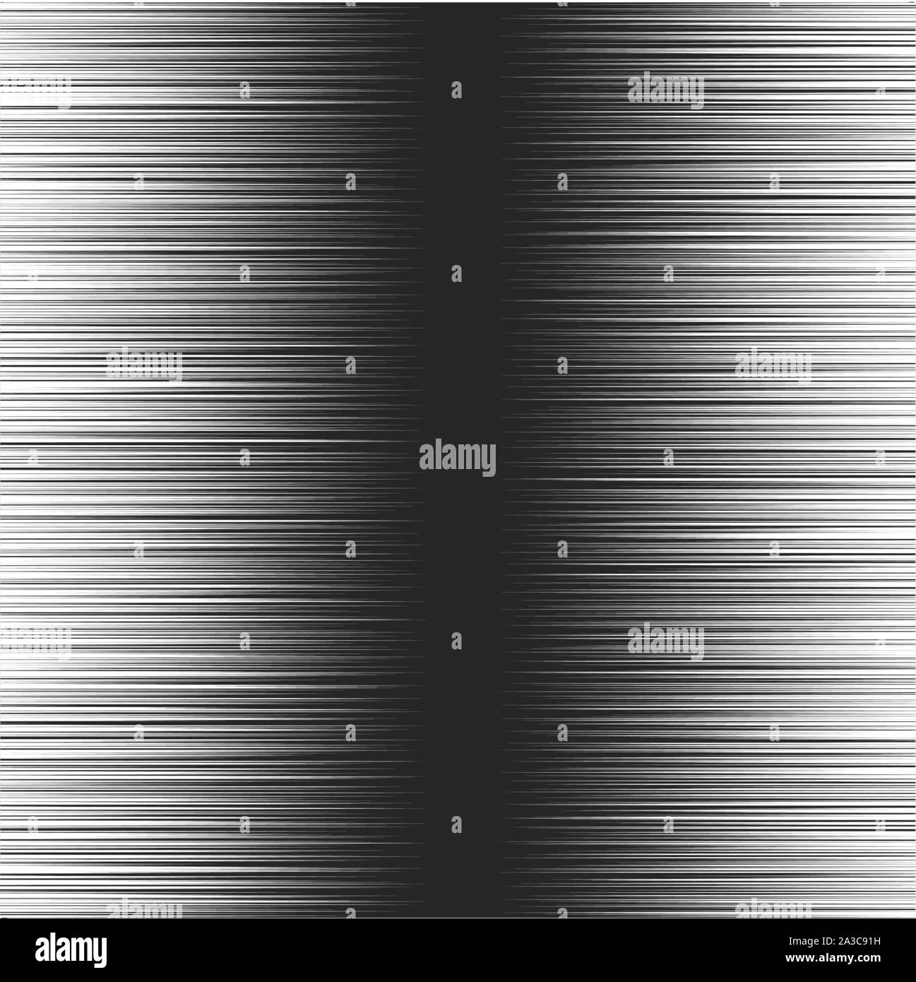 Horizontal speed line halftone pattern with gradient effect Template for backgrounds and ...