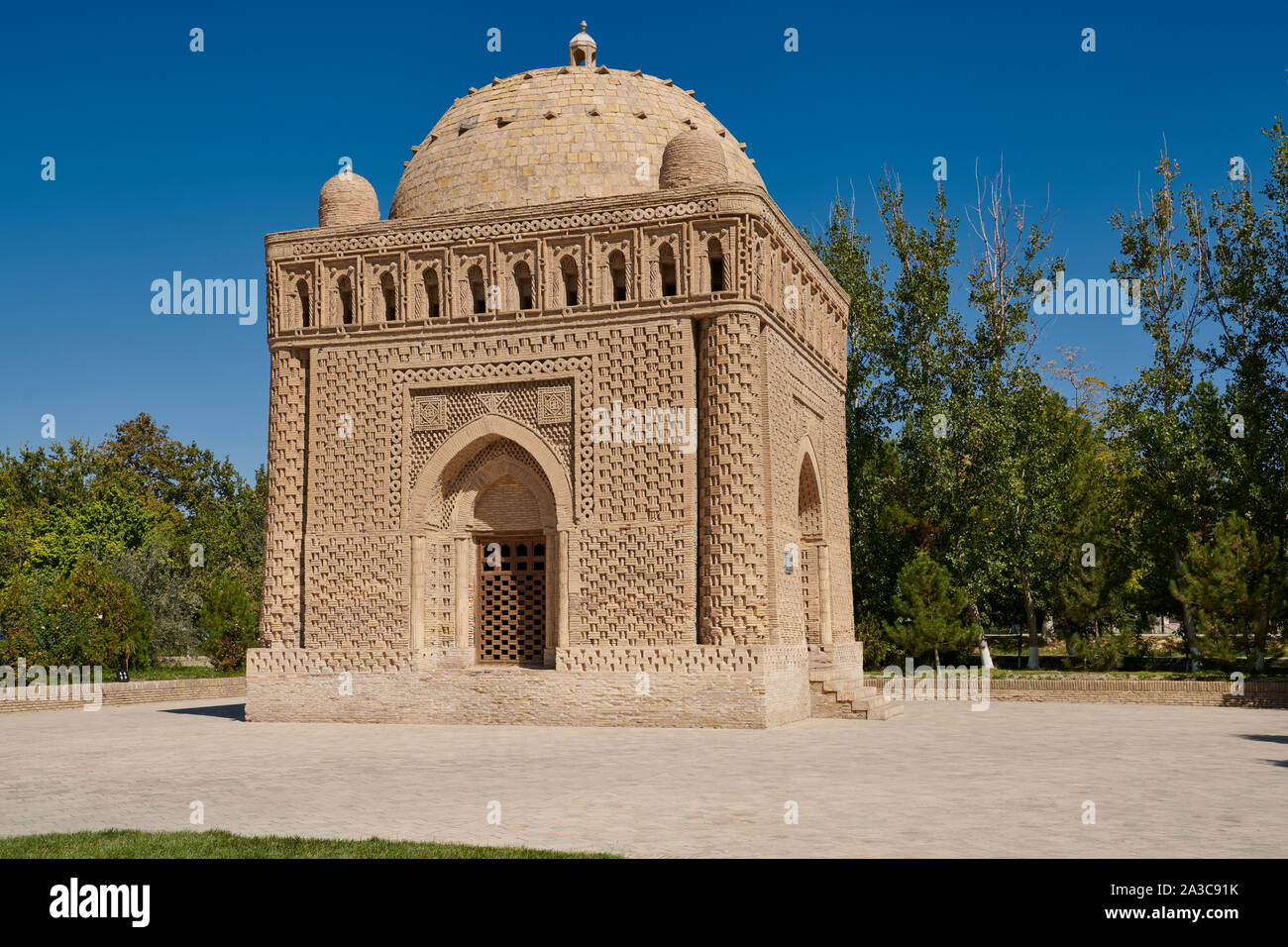 The Ismail Samani Mausoleum, Ismoil Somoniy maqbarasi, Bukhara ...