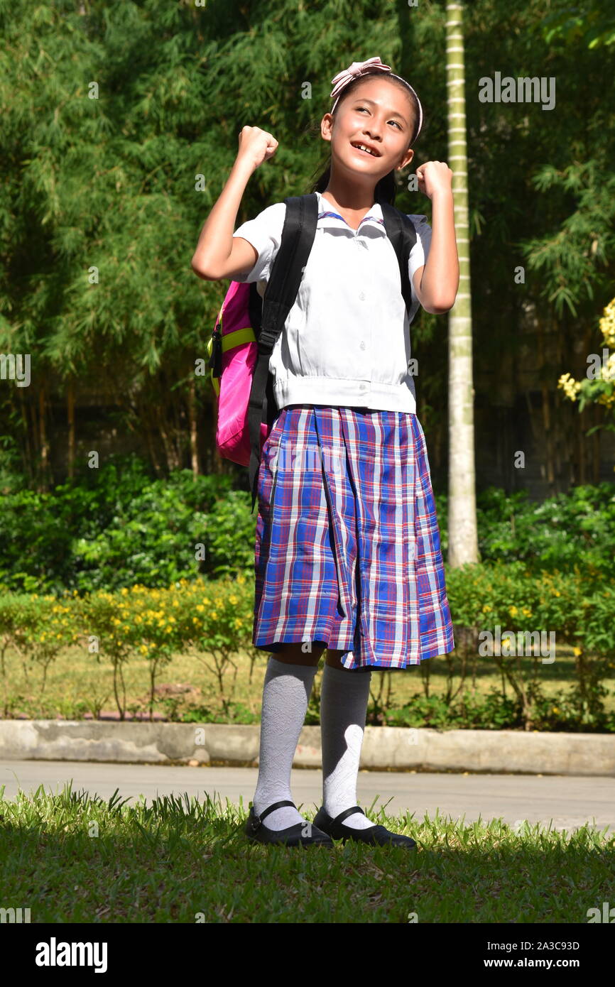 A Proud Catholic Person With Notebooks Stock Photo - Alamy