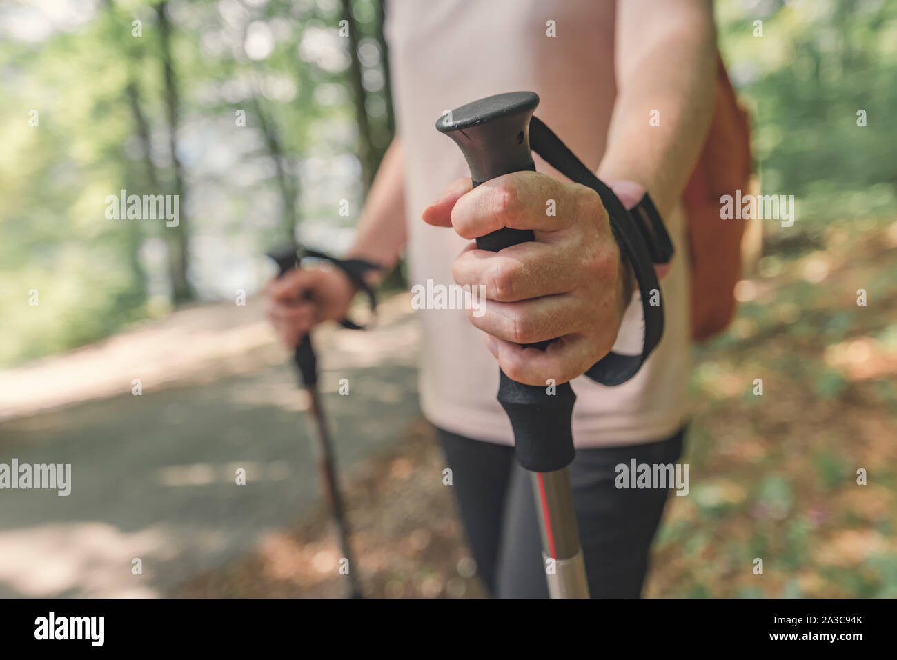 Trekking pole hi-res stock photography and images - Alamy