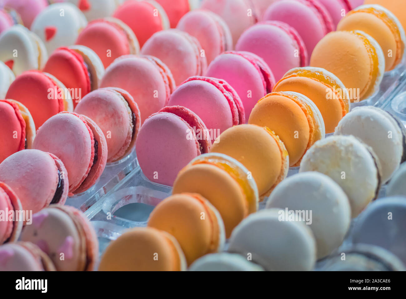 Macaron france market hi-res stock photography and images - Alamy