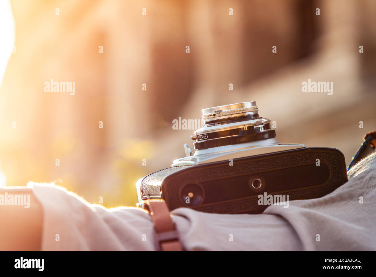 Vintage photo of colosseum in rome hi-res stock photography and images ...