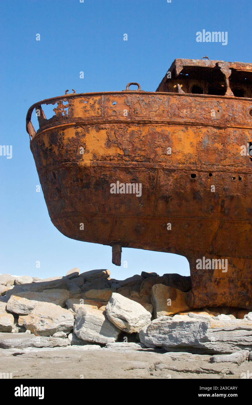 Father Ted Shipwreck MV Plassey Inis Oirr Aran Islands Ireland Stock ...