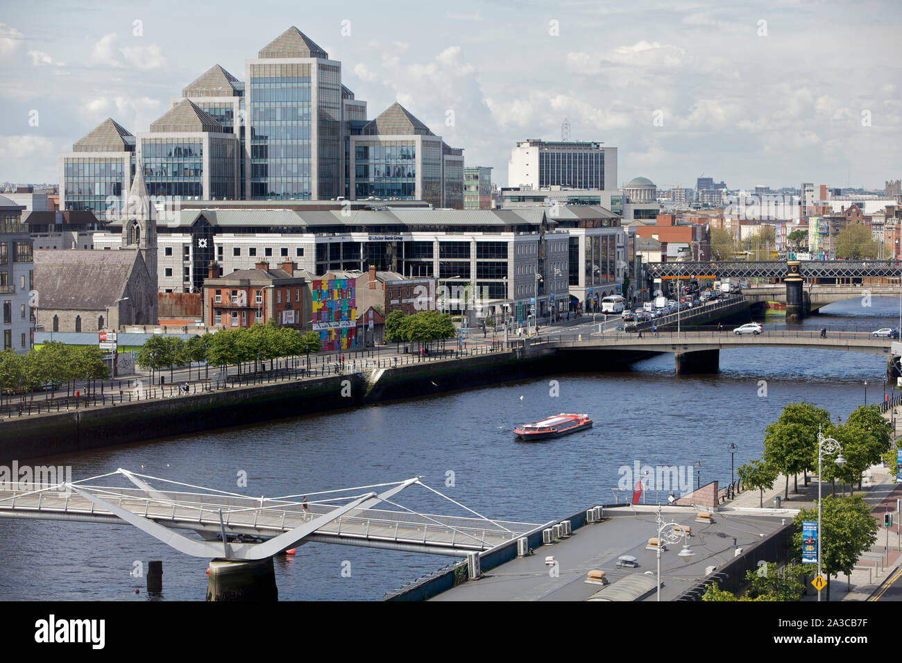 River Liffey Dublin Ireland Stock Photo - Alamy