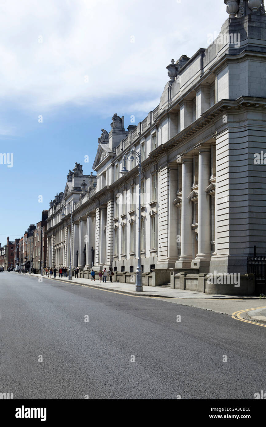 Taoiseachs office government buildings dublin ireland hi-res stock ...