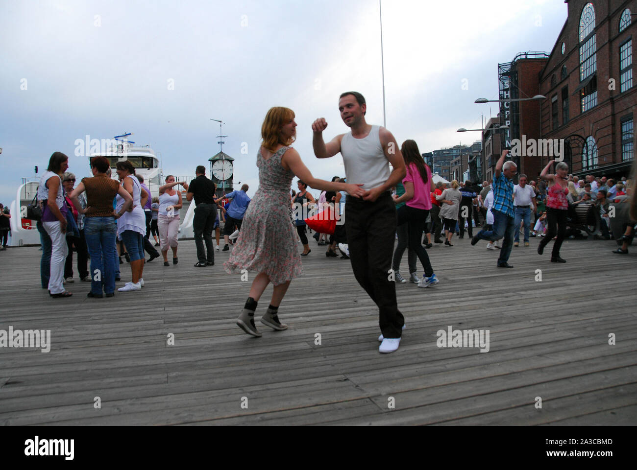 Aker Brygge pier, Oslo, Norway Stock Photo - Alamy