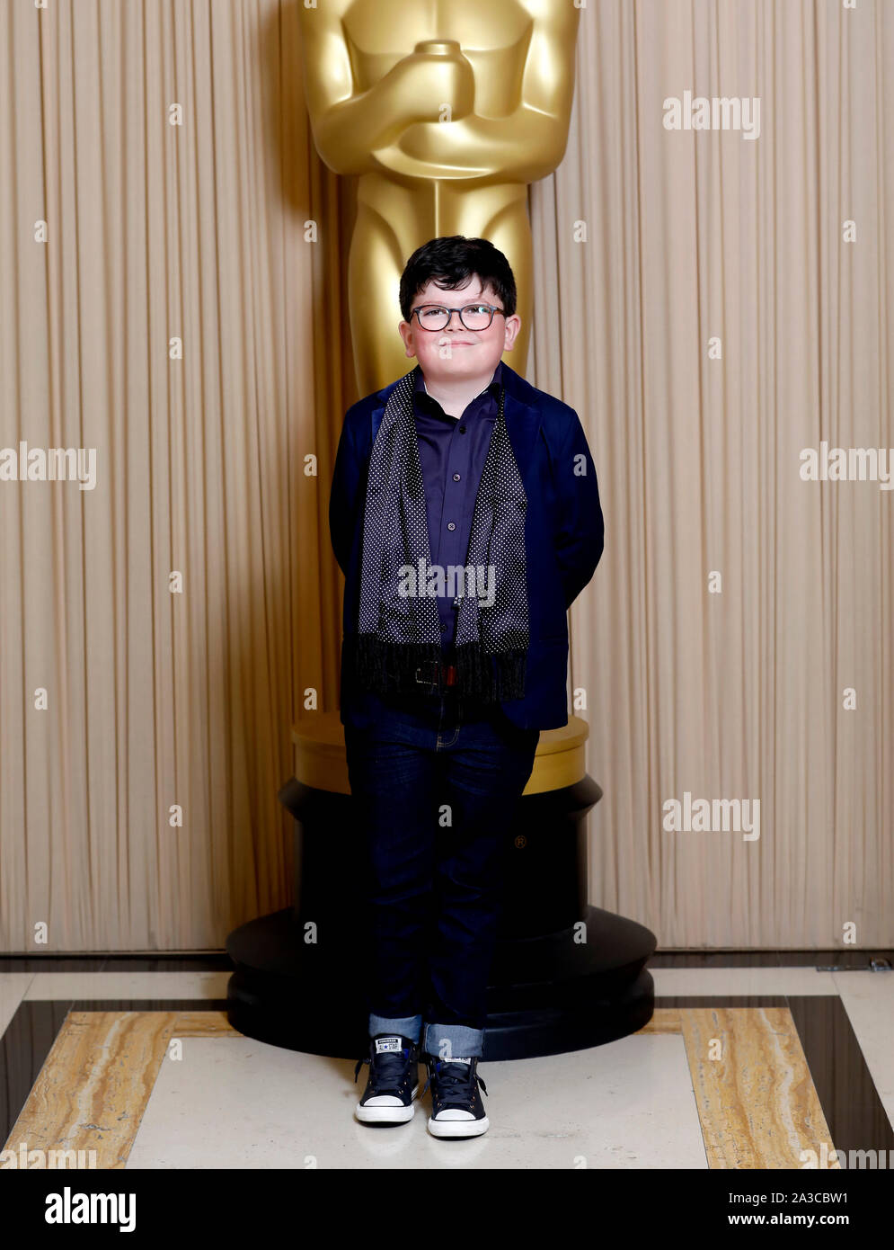 Archie Yates attending the Academy of Motion Picture Arts and Sciences ...