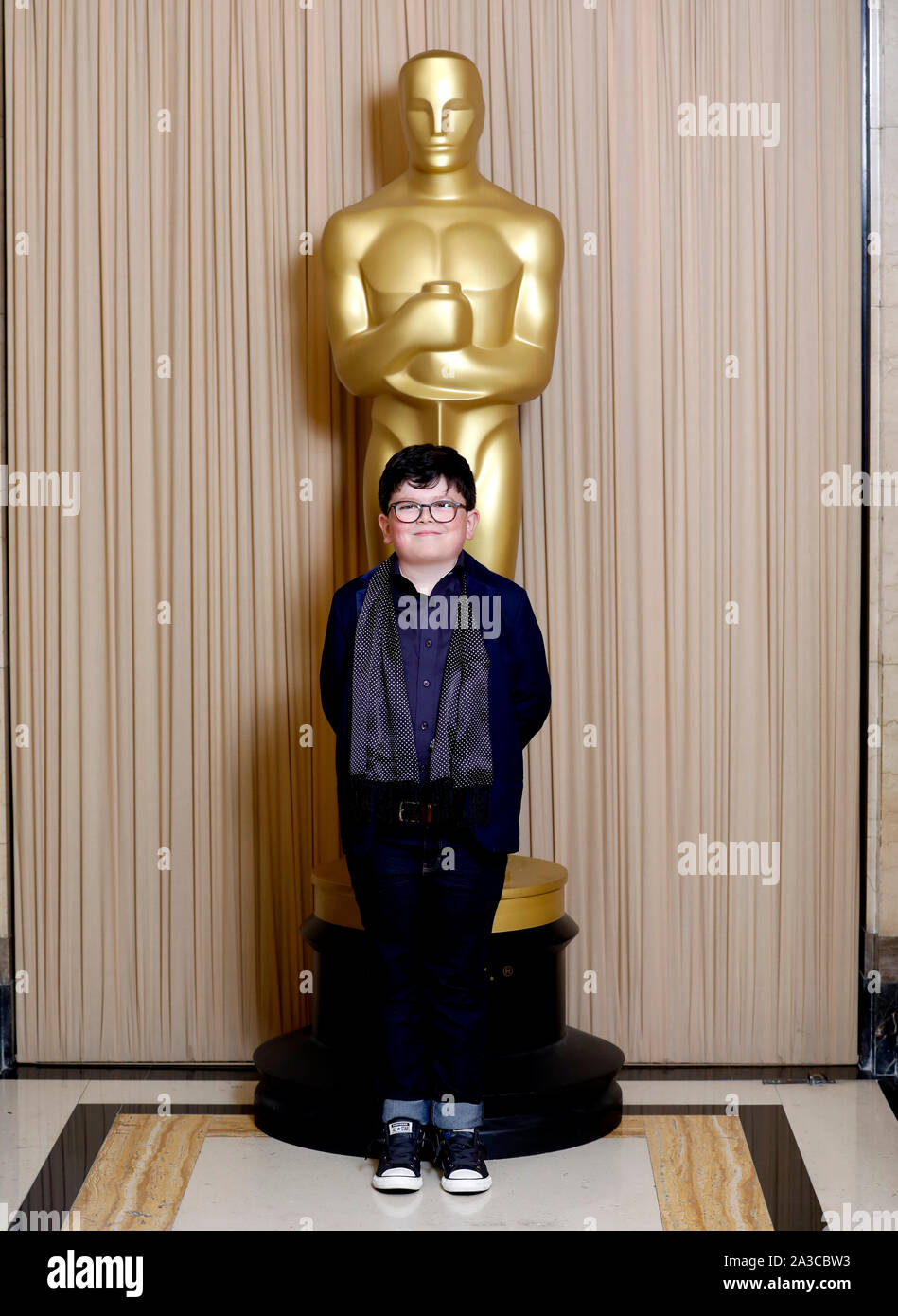 Archie Yates attending the Academy of Motion Picture Arts and Sciences ...