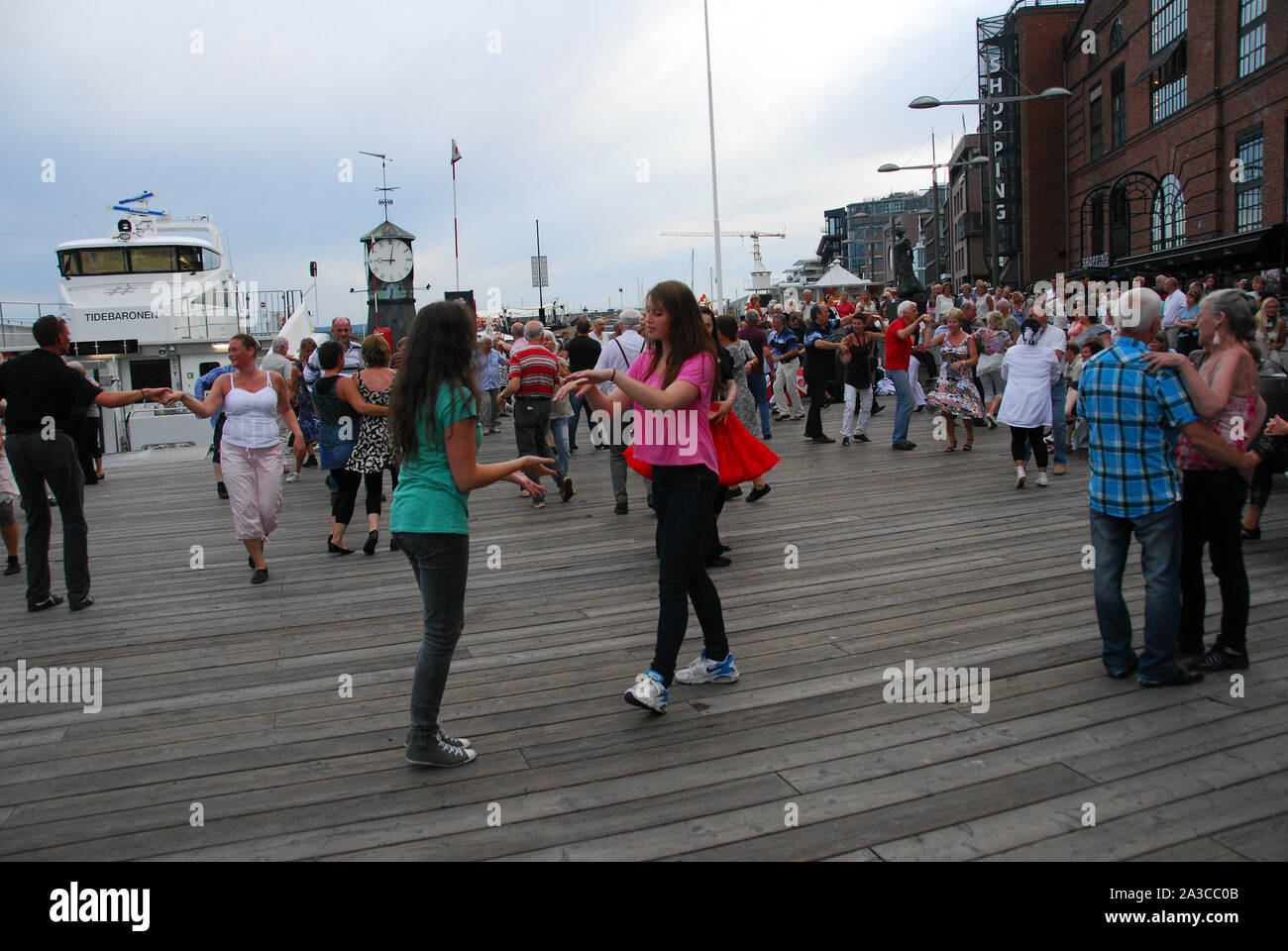 Aker Brygge pier, Oslo, Norway Stock Photo - Alamy