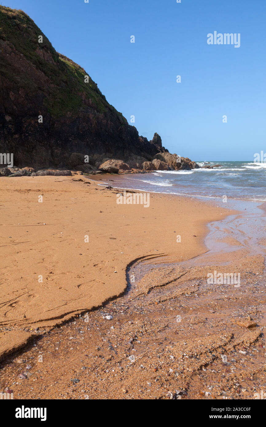 Outer Hope Cove, Mouthwell sands beach, Kingsbridge, Devon, England ...