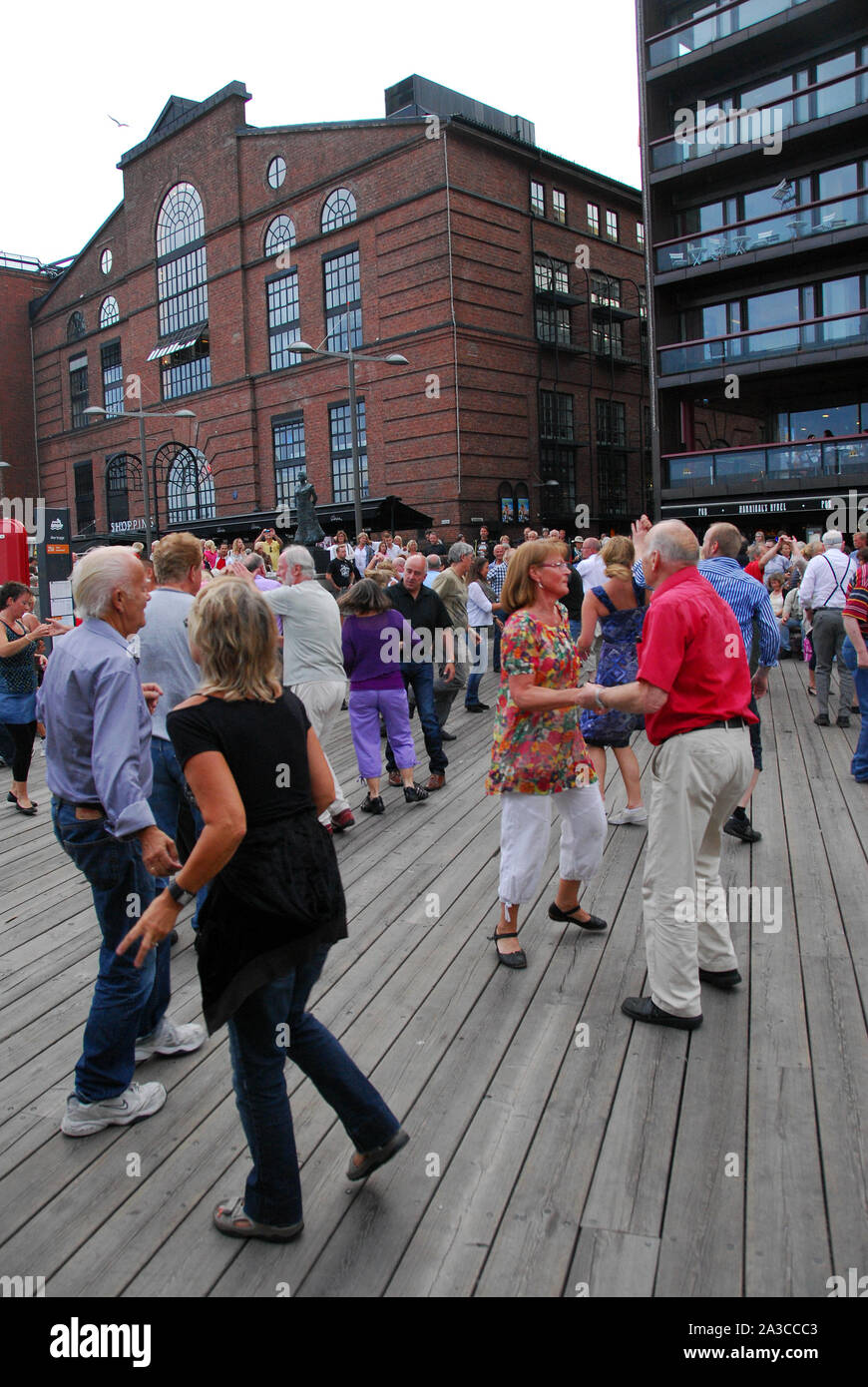 Aker Brygge pier, Oslo, Norway Stock Photo - Alamy