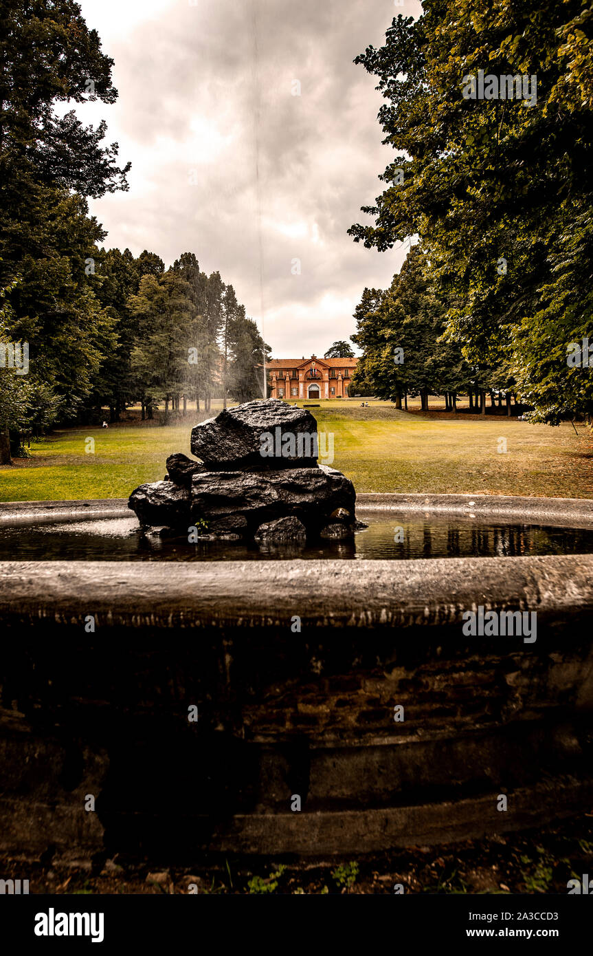 Italy Piedmont Turin Venaria The park of La Mandria - Royal Savoy ...