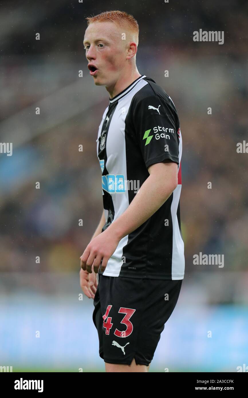MATTHEW LONGSTAFF, NEWCASTLE UNITED FC, 2019 Stock Photo - Alamy