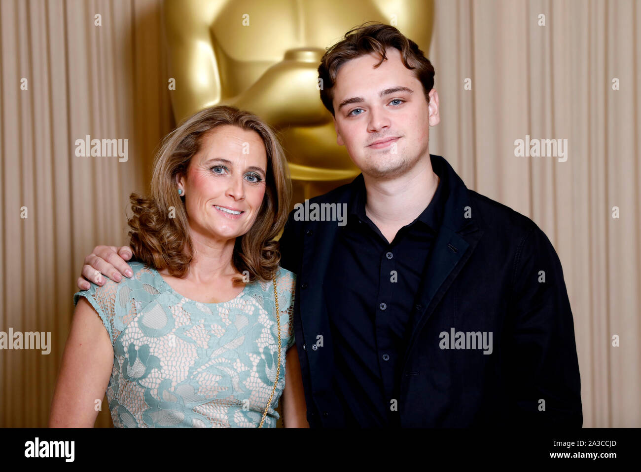 Elizabeth Rebecca Chapman and Dean-Charles Chapman attending the ...