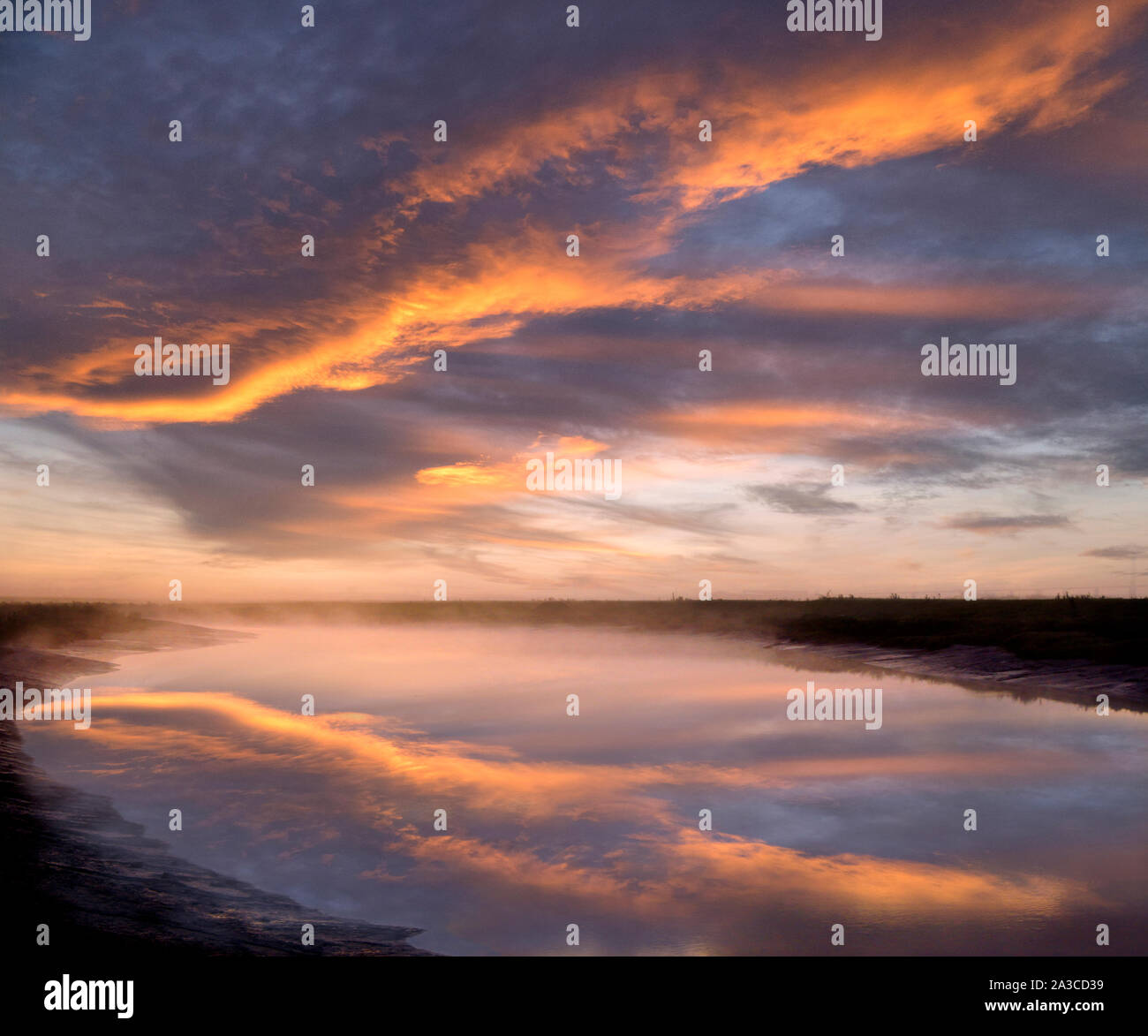 Dawn sky over english hi-res stock photography and images - Alamy