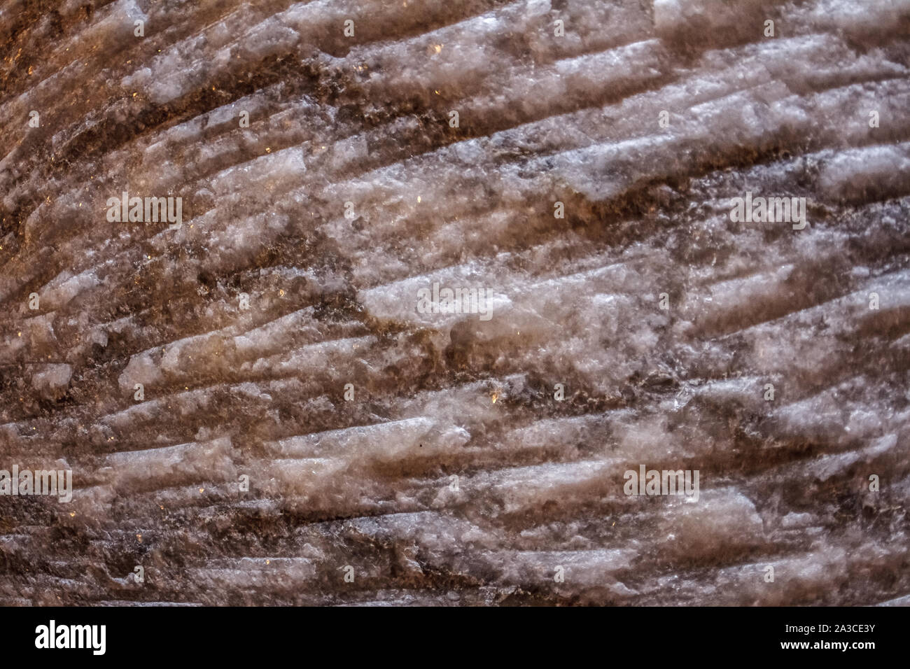 The texture of the salt. Salt wall Stock Photo - Alamy