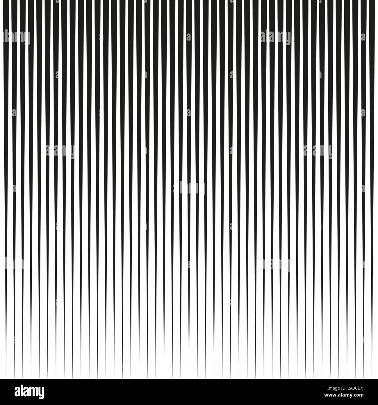 Vetical line halftone pattern with gradient effect. Template for ...