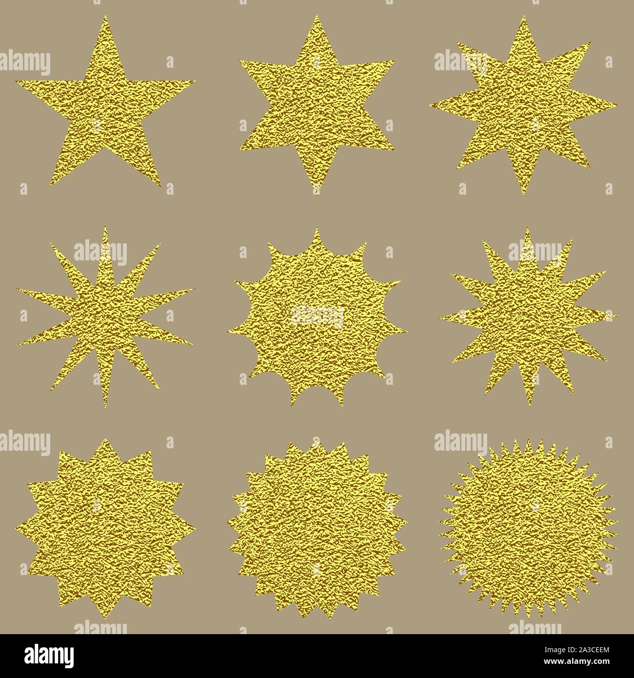 Christmas Shapes Stars