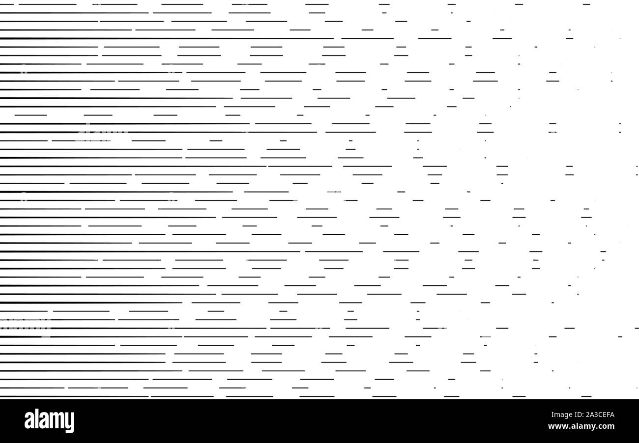 Horizontal speed line halftone pattern with gradient effect Template for backgrounds and ...