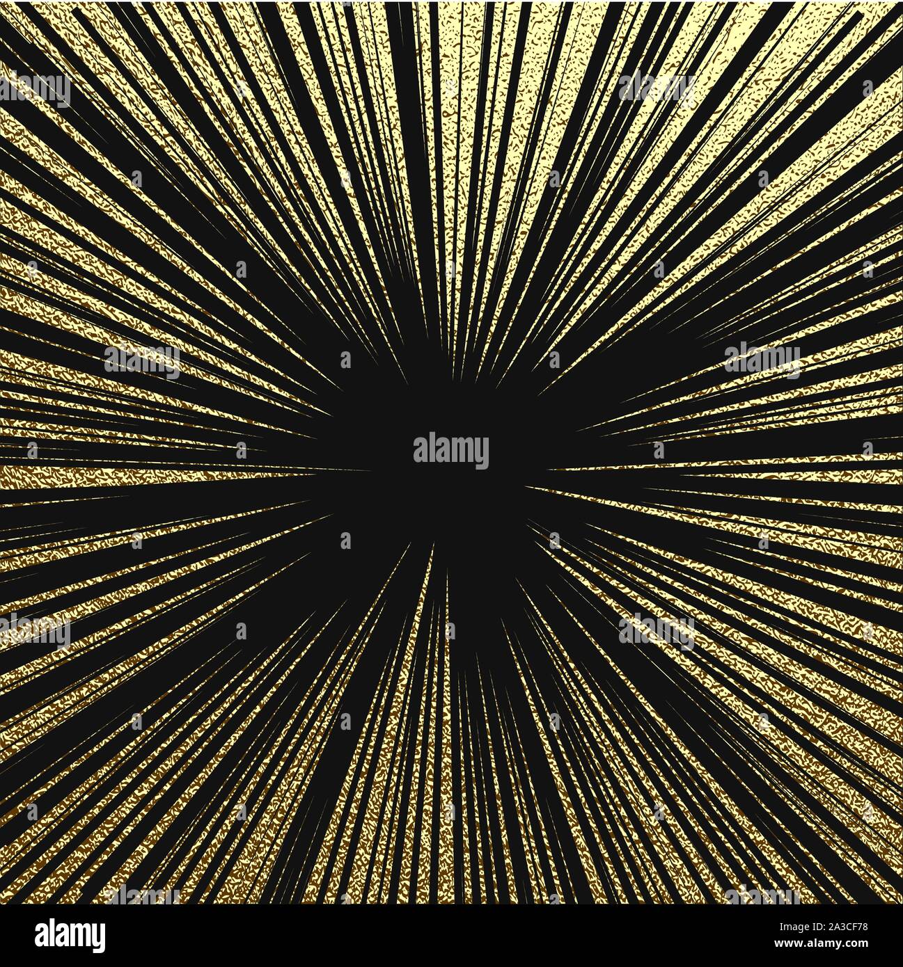 Explosion vector illustration. Sun ray or star burst element with ...