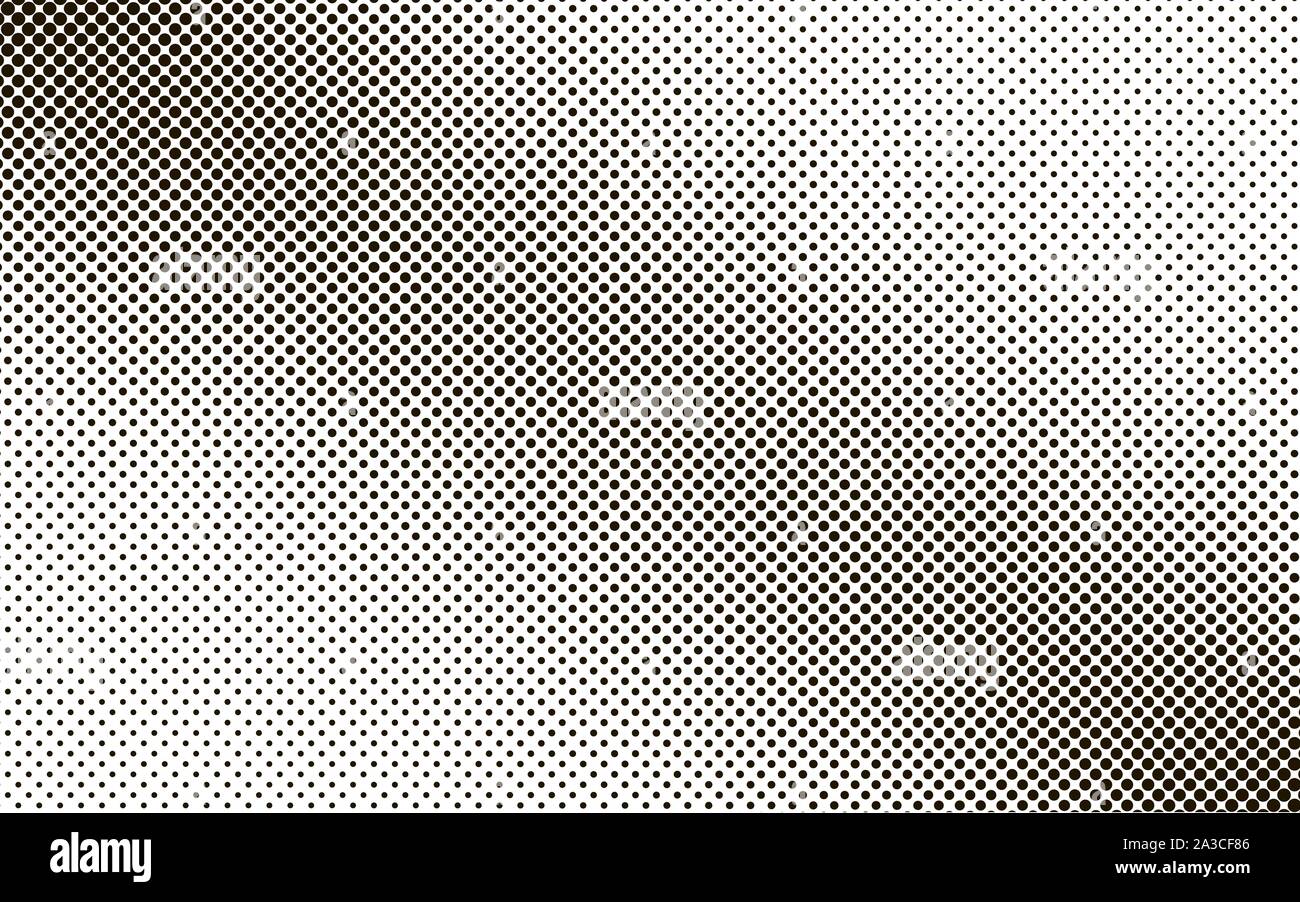 Black and white dots background. Light effect. Gradient background with ...