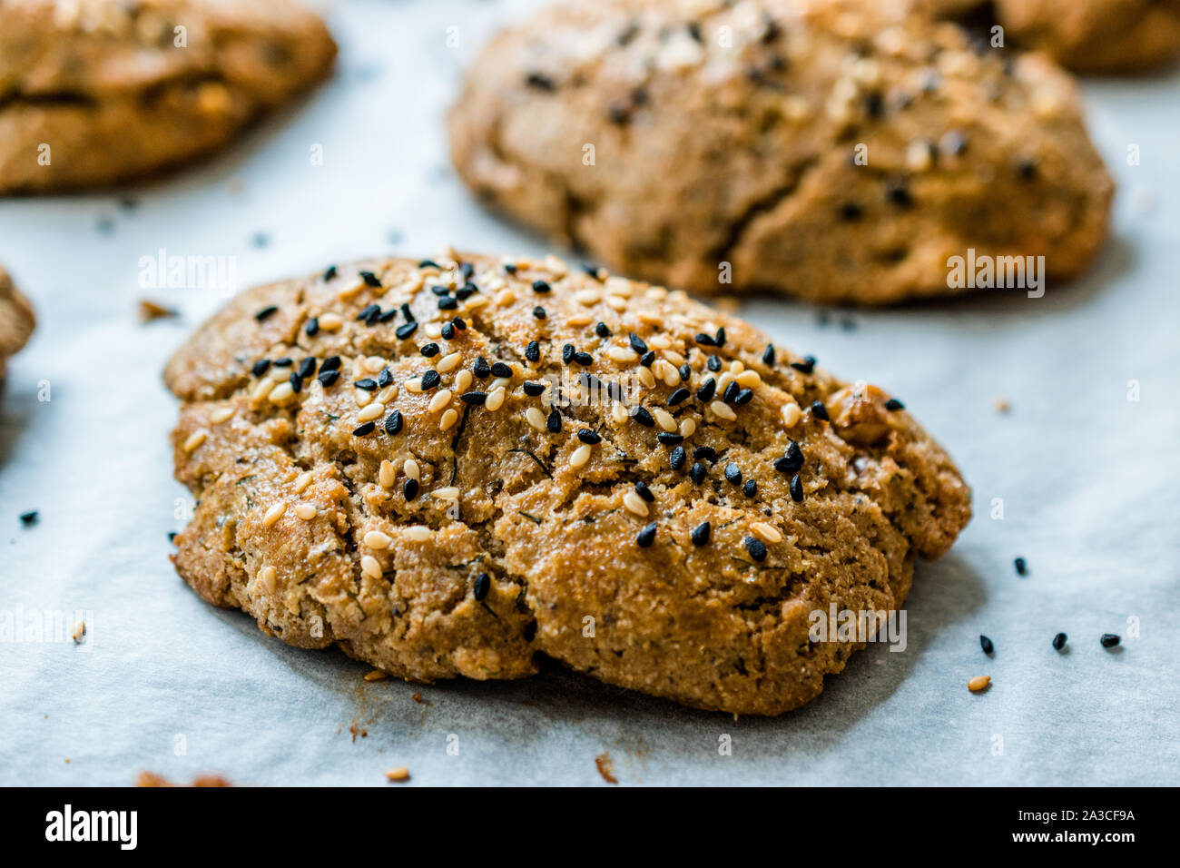 Homemade Turkish Pastries Pogaca made with Karakilcik Wheat, Cheese ...