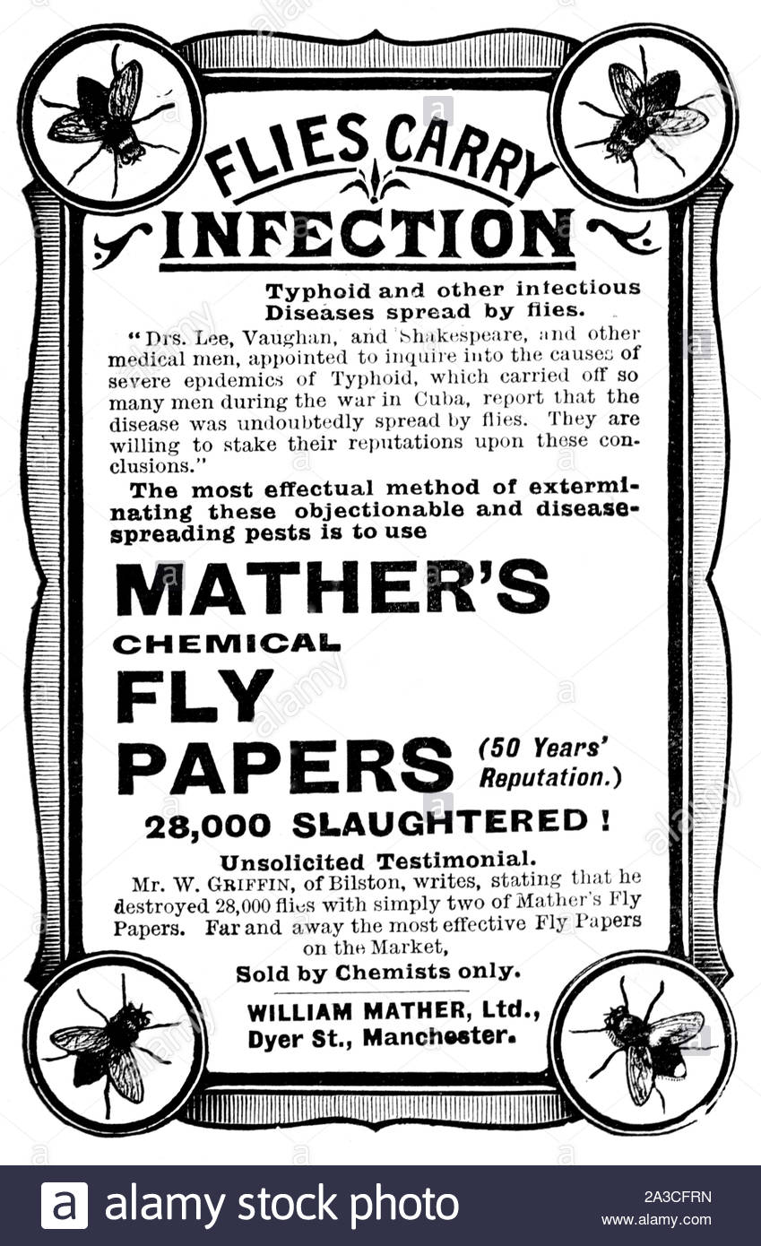 Old black and white paper advertisements hi-res stock photography and ...