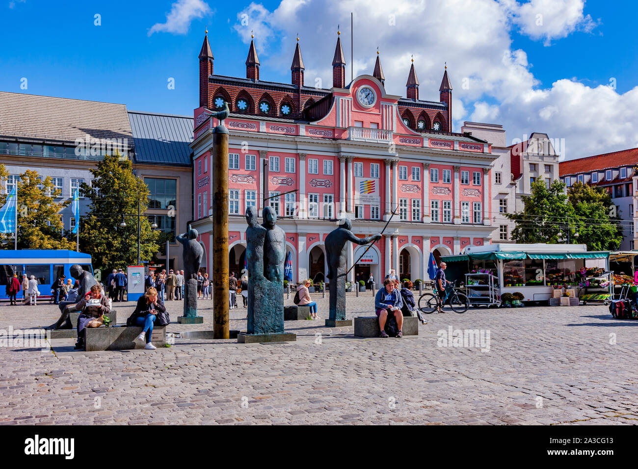 The Neuer Markt has been the center of town for many years. It is ...